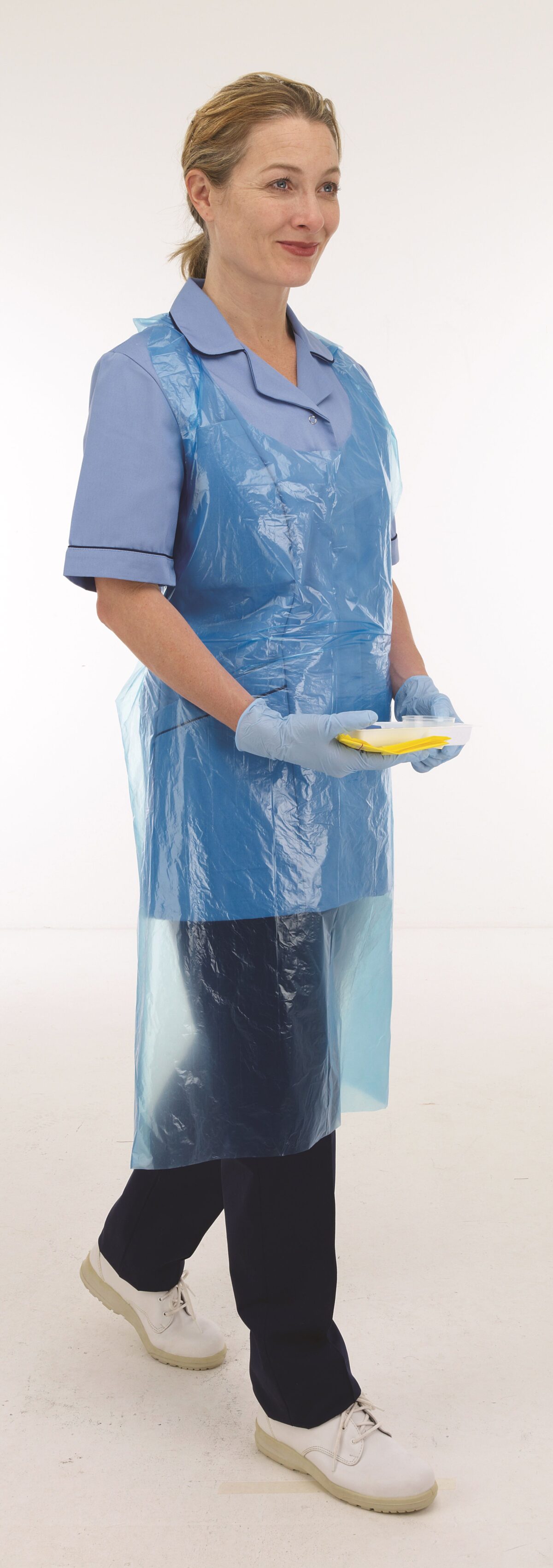 Aprons On A Roll Heavy Duty Roll/200. Blue or White - Care Homes in ...